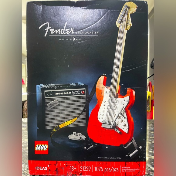 Lego | Other | New Lego Ideas Fender Stratocaster 2329 Building Set ...